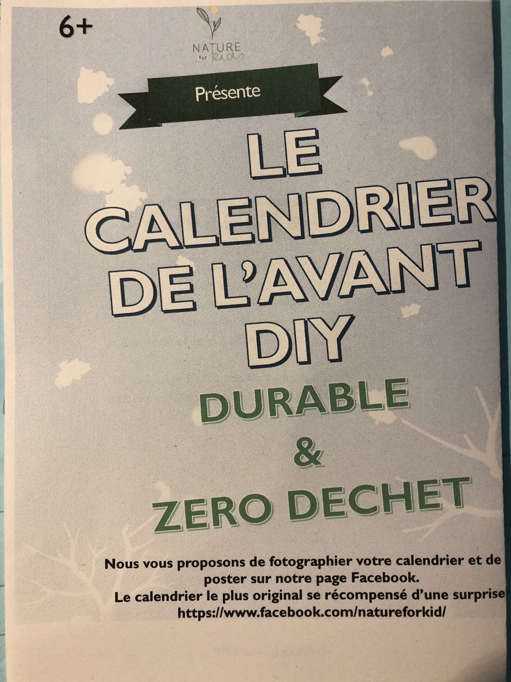Nature for kids presents the 2020 DIY Advent Calendars - natural, zero