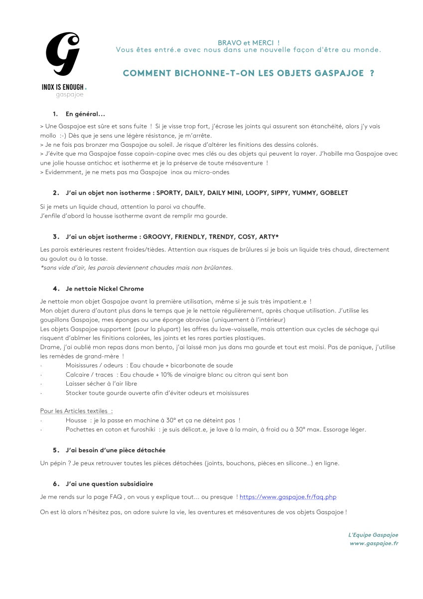 2-in-1 stainless steel infuser for Friendly+ bottle