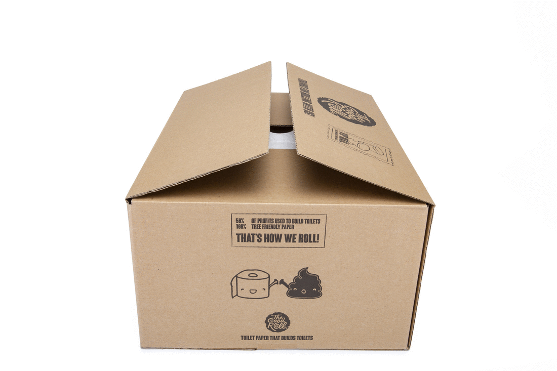 Toilet paper / WC 100% recycled paper – 3 Ply 250 f – from birth