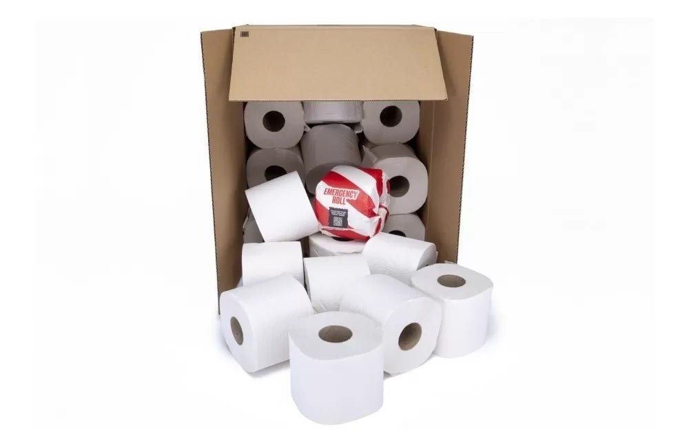 Toilet paper / WC 100% recycled paper – 3 Ply 250 f – from birth
